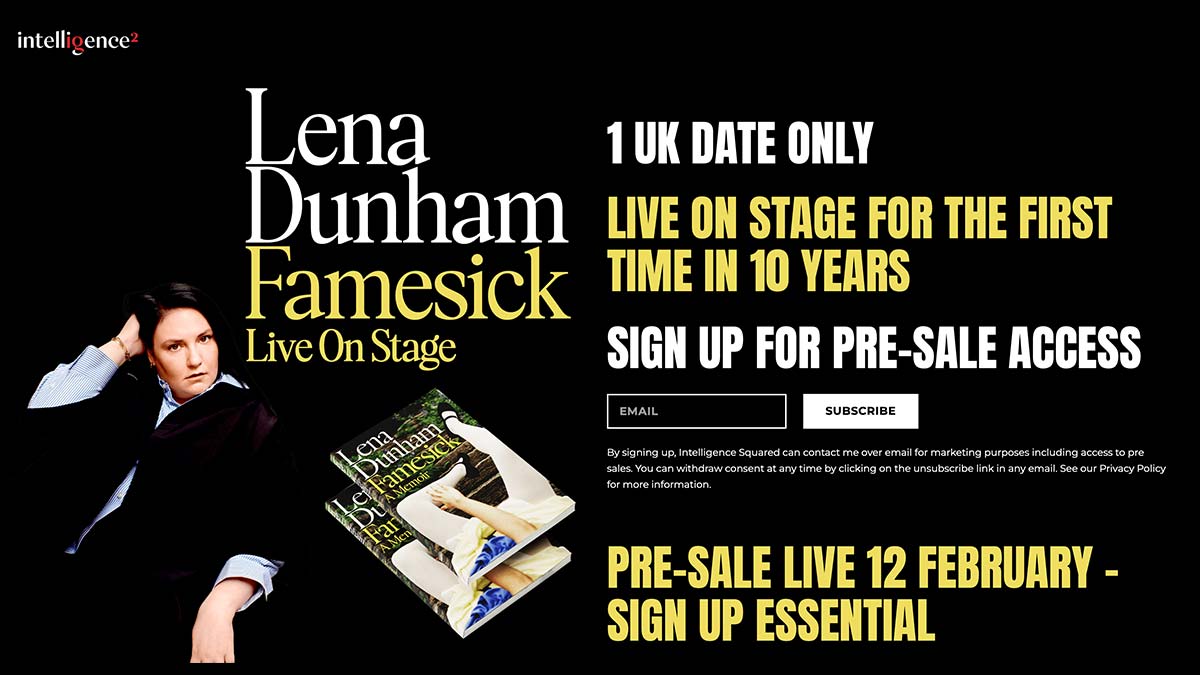 Lena Dunham Famesick Live on Stage